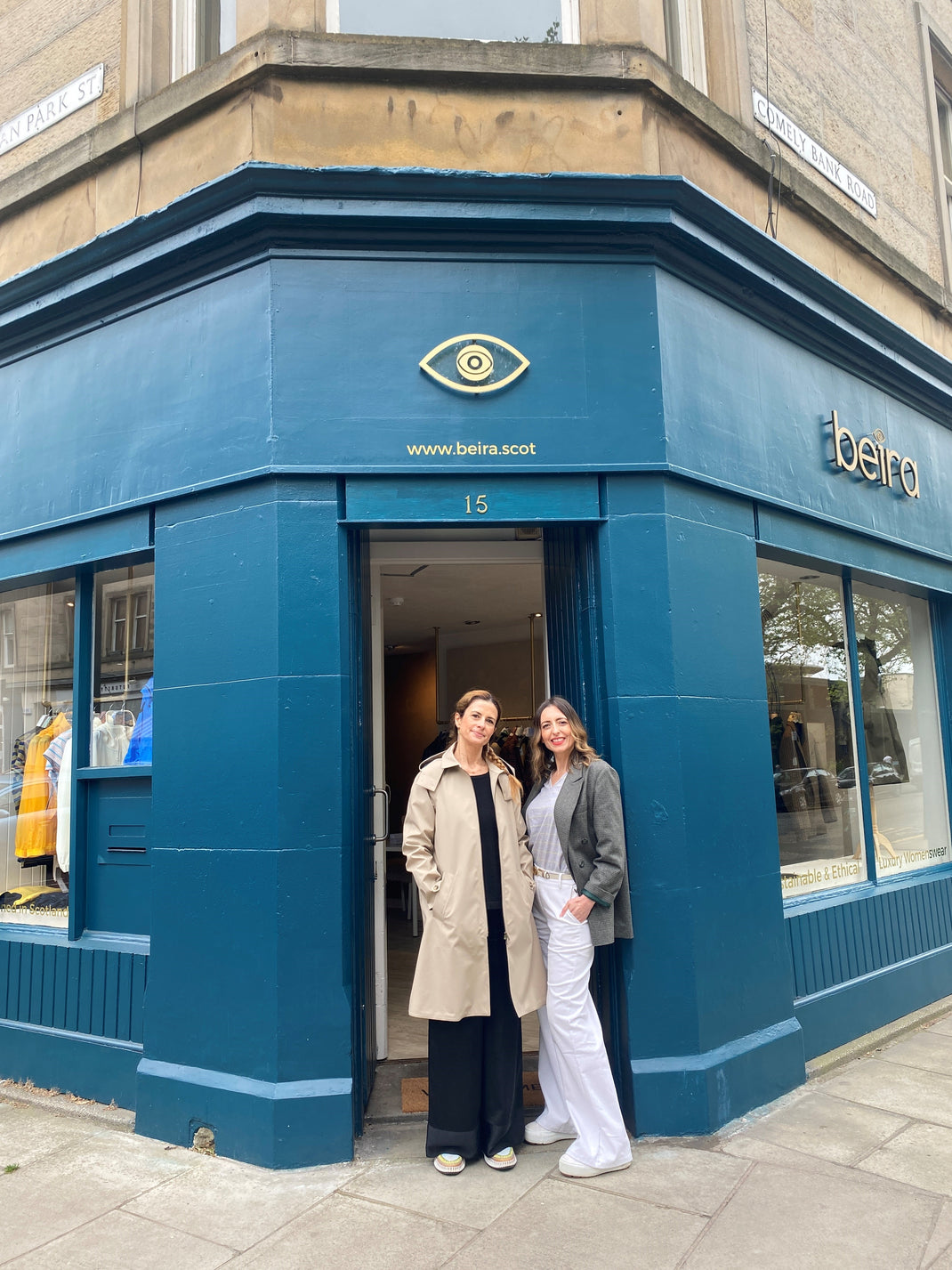 Beira Sustainable Luxury Fashion. Designed in Scotland. Made in Italy.